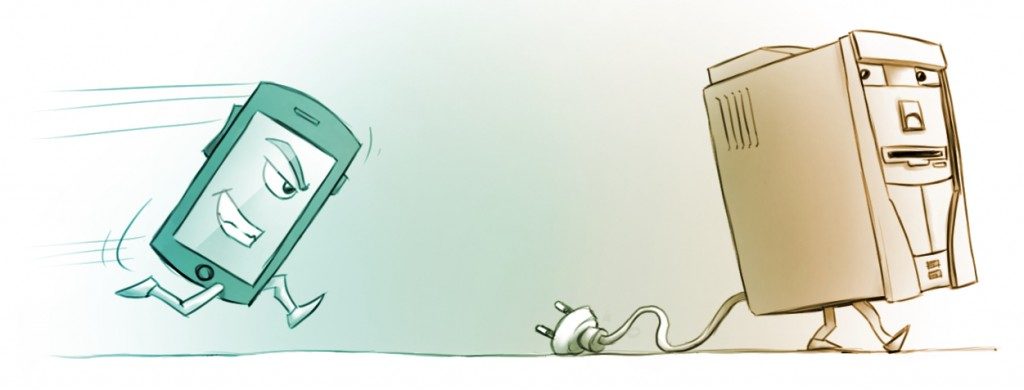 Mobile vs PC, and the Winner is?? - Teach on Mars