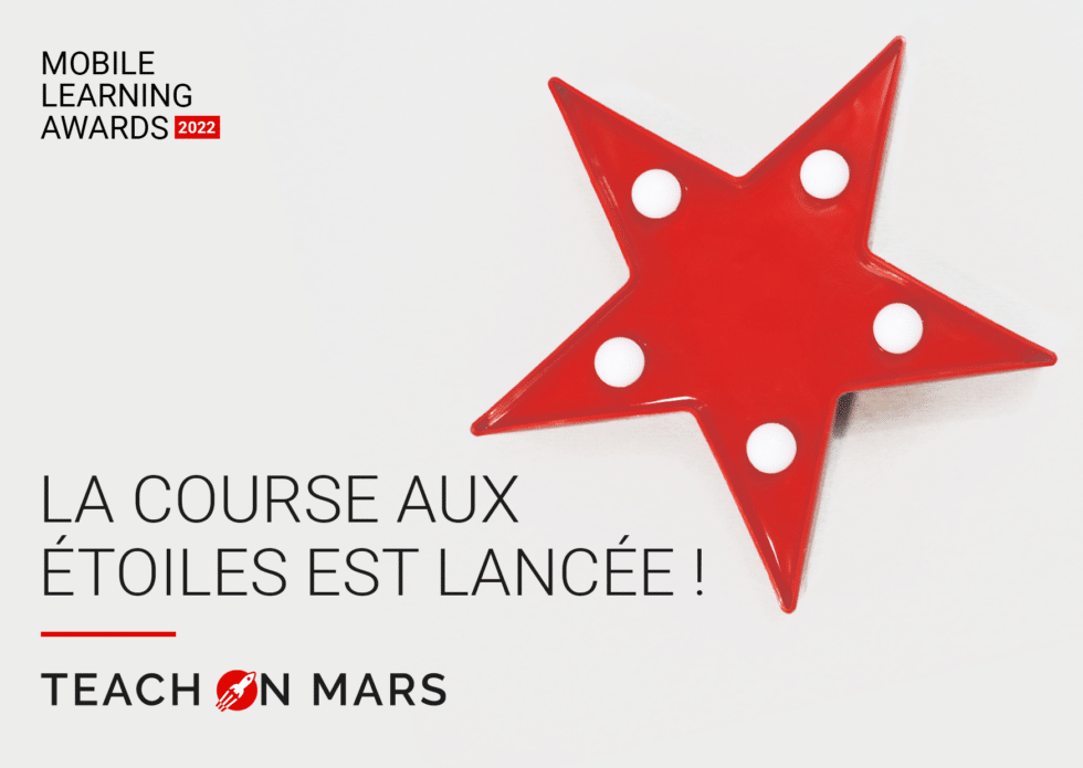 Mobile Learning Awards 2022 : Lancez-vous ! - Teach on Mars